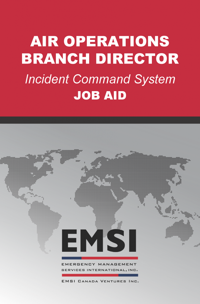 ICS-470 Air Operations Branch Director – EMSI