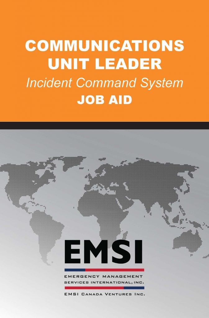 ICS-358 Communications Unit Leader – EMSI