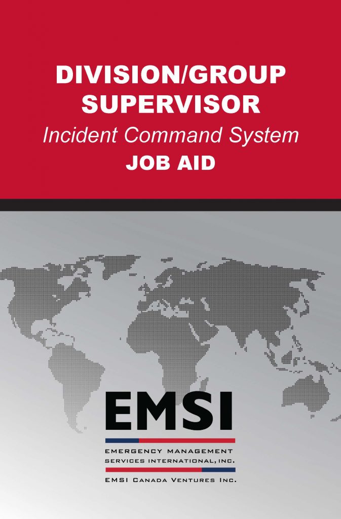 ICS-339 Division Group Supervisor – EMSI