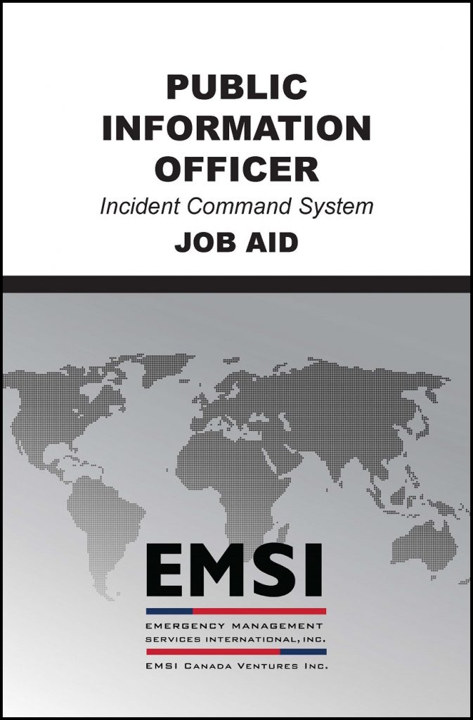 ICS-403 Public Information Officer – EMSI